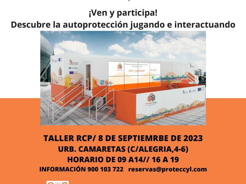 TALLER DE RCP Y ACTIVIDADES DE PROTECCION CIVIL - Ayuntamiento de Golmayo